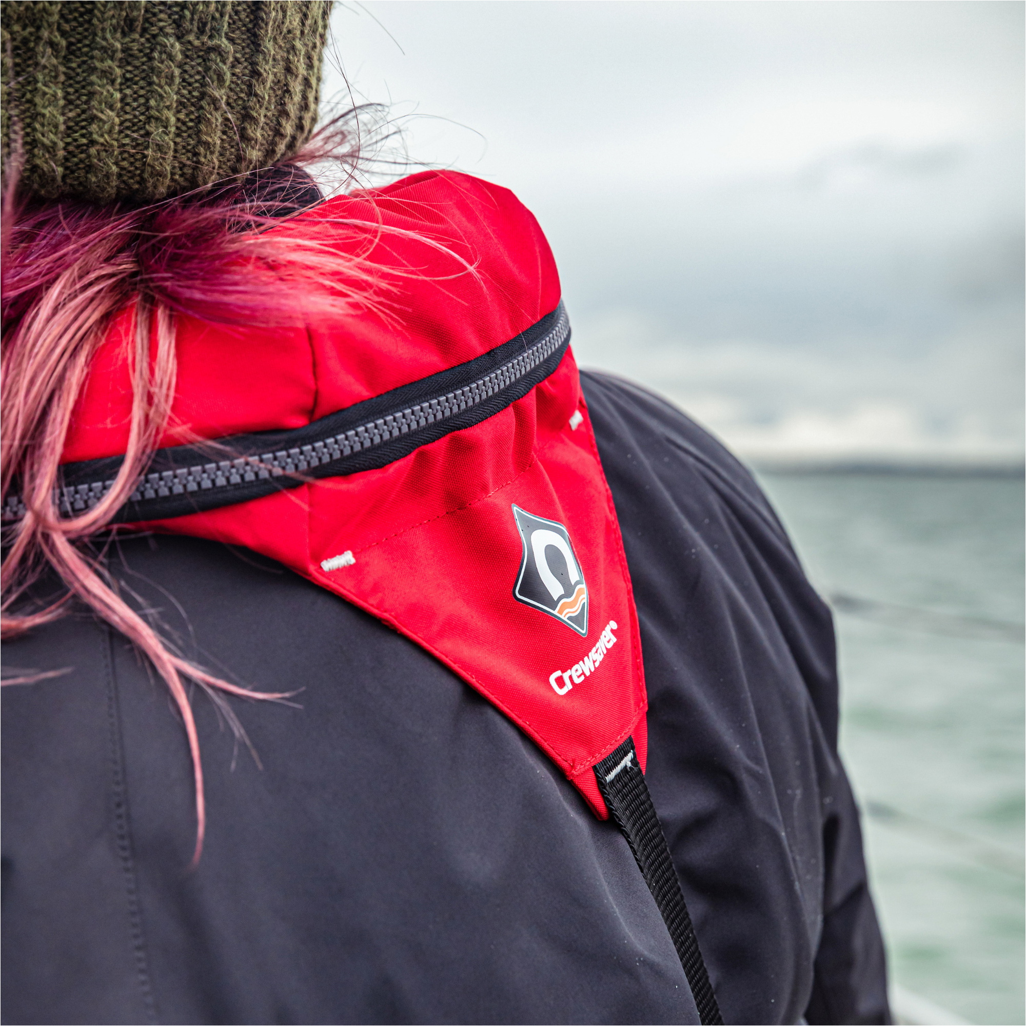 Crewsaver Crewfit 165N Sport Automatic Harness Lifejacket 9715RA - Red ...