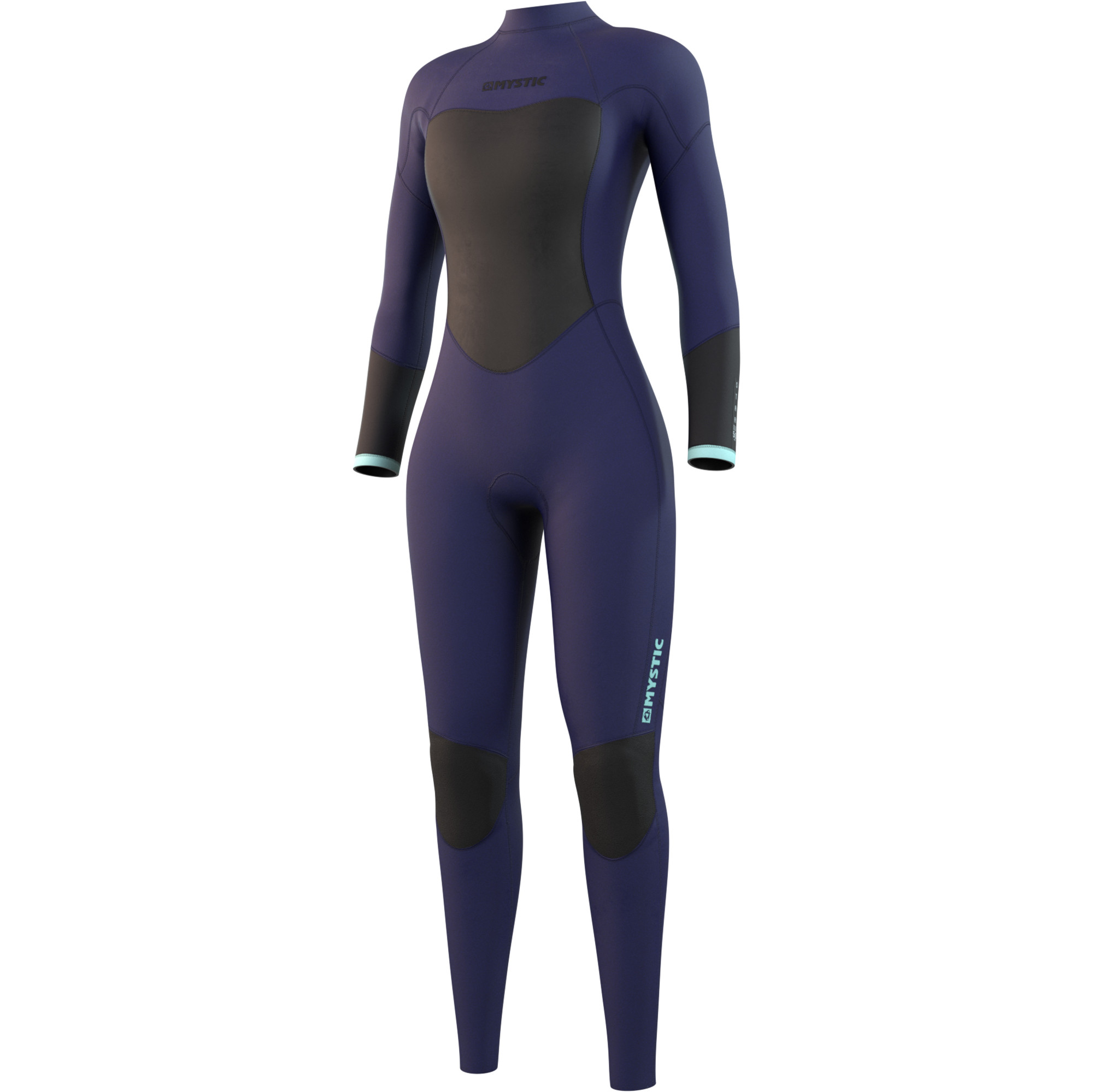 2024 Mystic Womens Star 5/3mm Back Zip Wetsuit 210317 - Night Blue ...