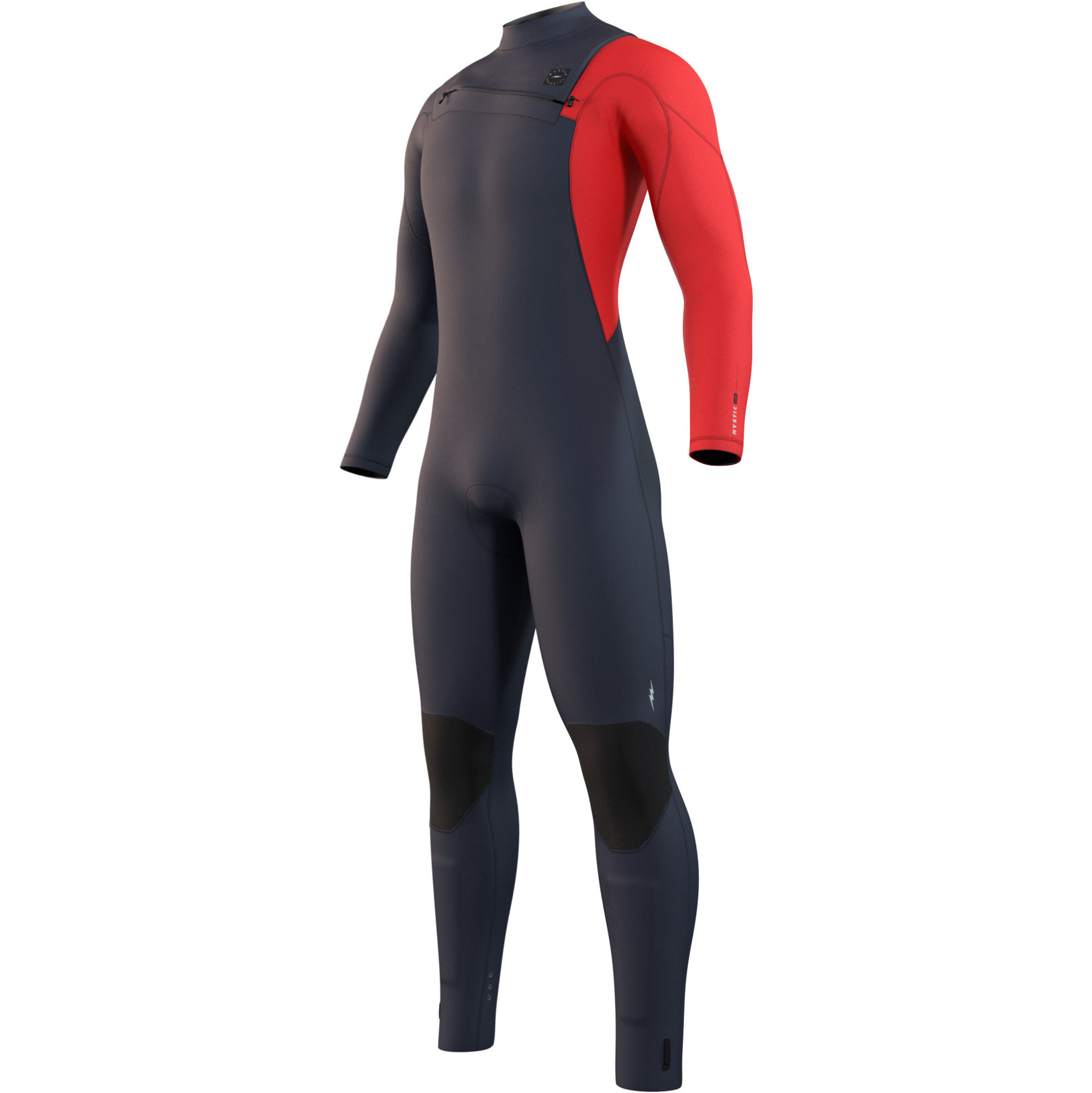 2024 Mystic Mens Marshall 5/3mm Chest Zip Wetsuit 35000 230008 - Navy ...