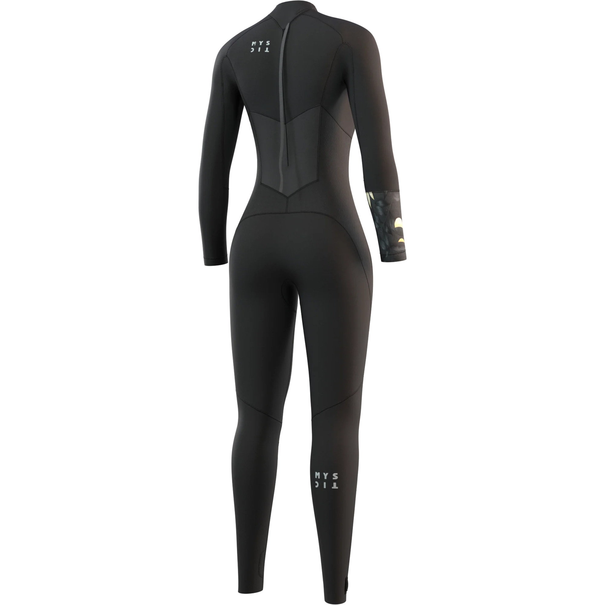 Mystic Womens Dazzled 4/3mm Back Zip Wetsuit 35000220097 - Black ...