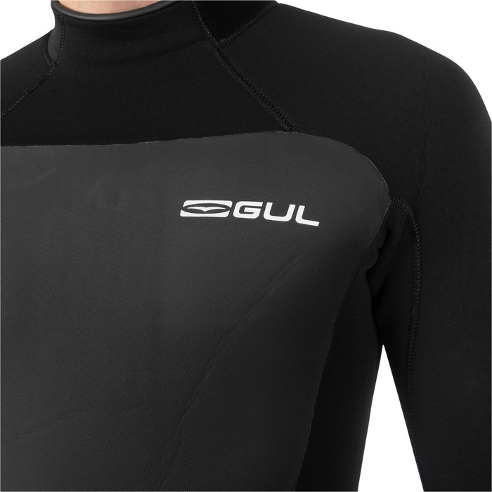 2025 Gul Mens Response 3/2mm GBS Back Zip Wetsuit RE1231-C1 - Black ...