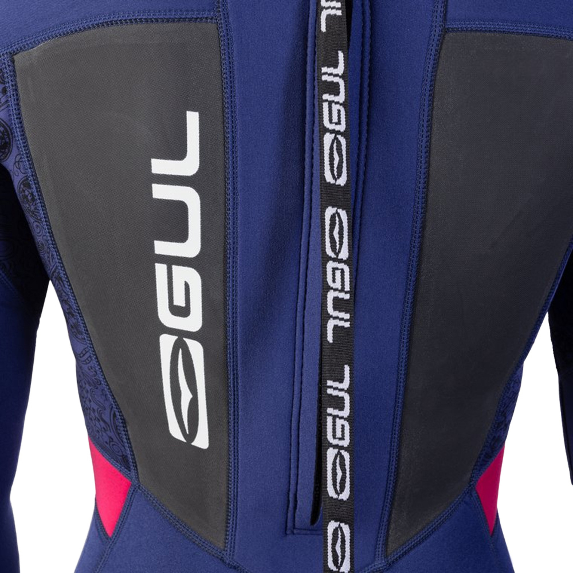 2025 Gul Womens Response 3/2mm Back Zip Wetsuit RE1319-C1 - Navy ...