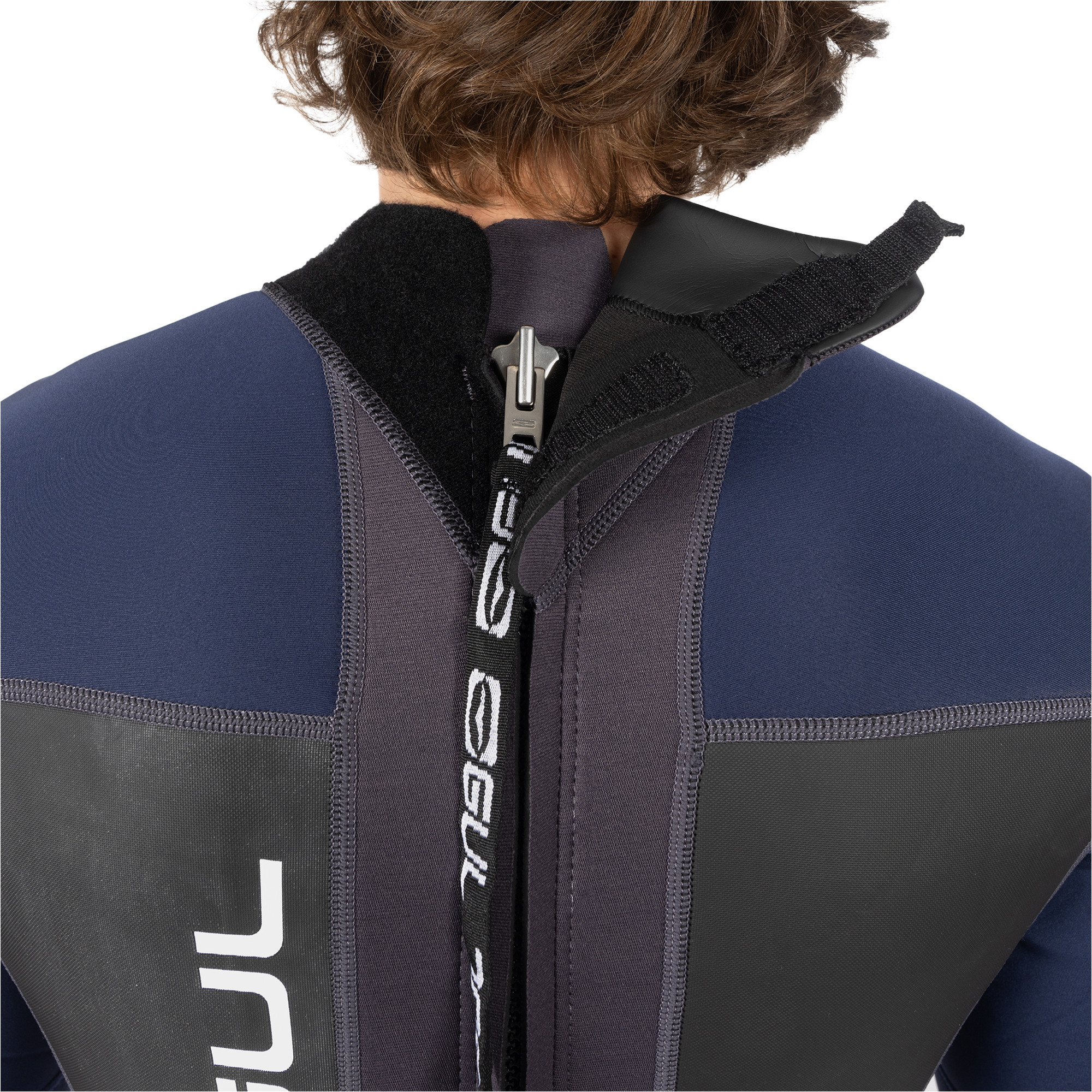 2025 Gul Mens Response 3/2mm Flatlock Back Zip Wetsuit RE1321-C1 - Grey ...