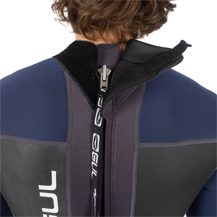 2025 Gul Mens Response 3/2mm Flatlock Back Zip Wetsuit RE1321-C1 - Grey ...