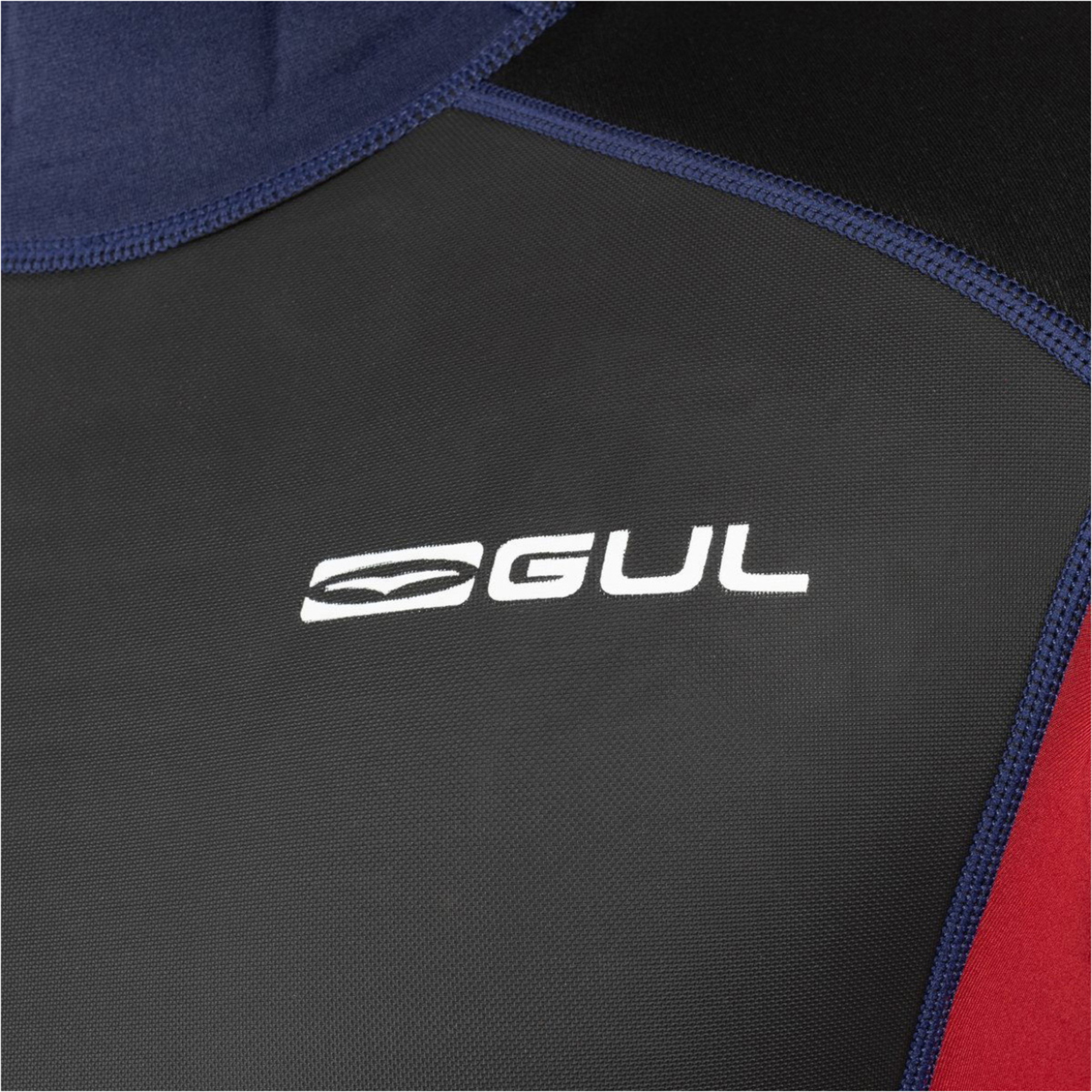 Gul Mens Response 3/2mm Flatlock Back Zip Wetsuit RE1321-C1 - Red ...