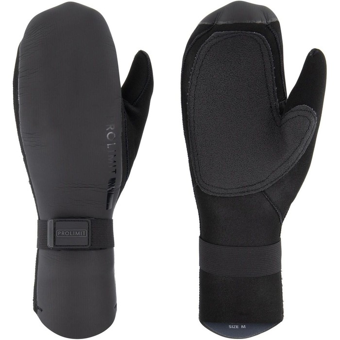 2024 Prolimit 3mm Close Palm Direct Grip Mittens 00185 - Black ...