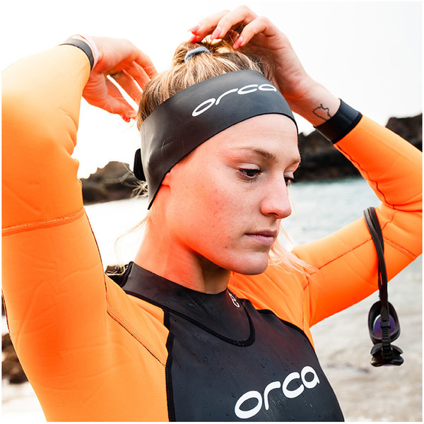 2025 Orca Neoprene Head Band GVBDTT01 - Black - Swimming - Accessories ...