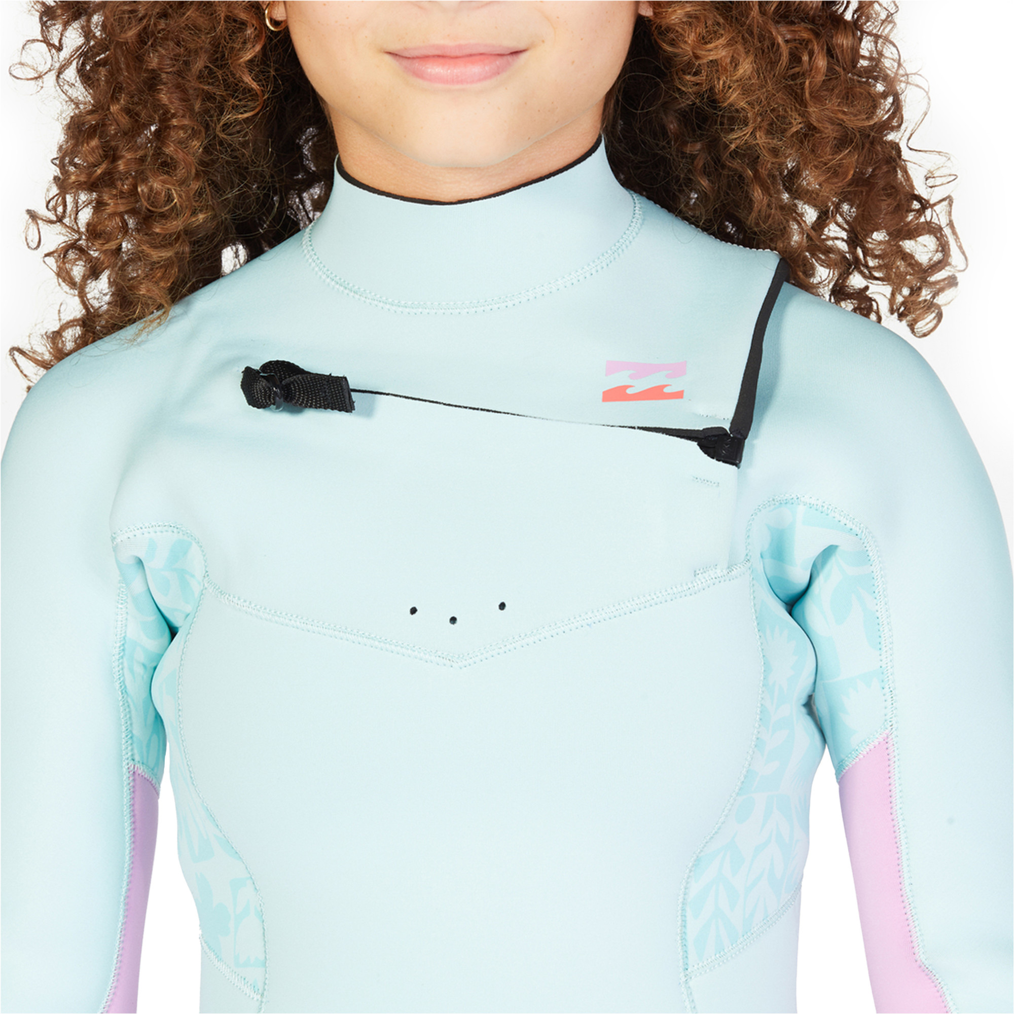 2022 Billabong Teen Girls Synergy 4/3mm Chest Zip Wetsuit F44G41 ...