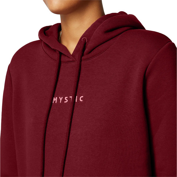 2022 Mystic Womens Brand Hoodie 35104 220322 - Merlot - Clothing ...