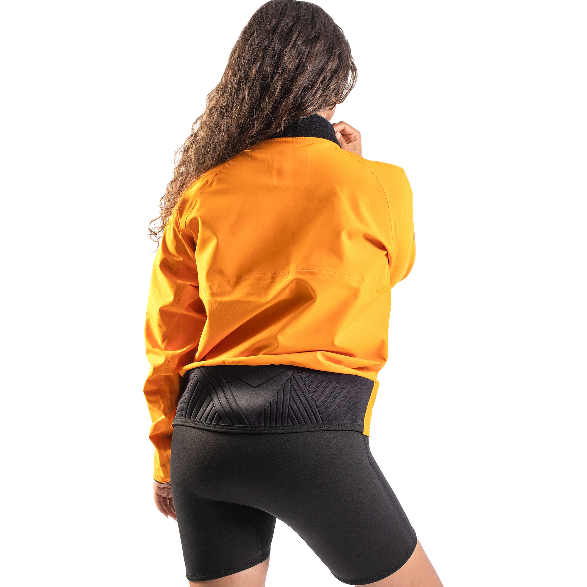 2025 Gul Womens Gamma Taped Spray Top ST0033-C1 - Orange / Geo ...