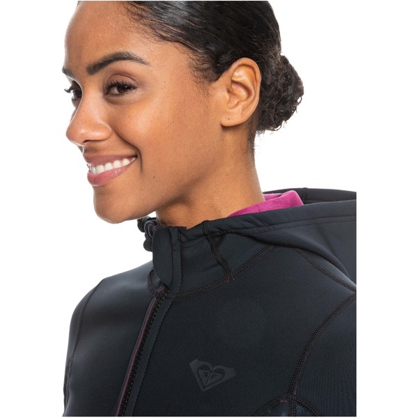 2024 Roxy Womens Swell Series 1mm Hooded Wetsuit Paddle Jacket ...