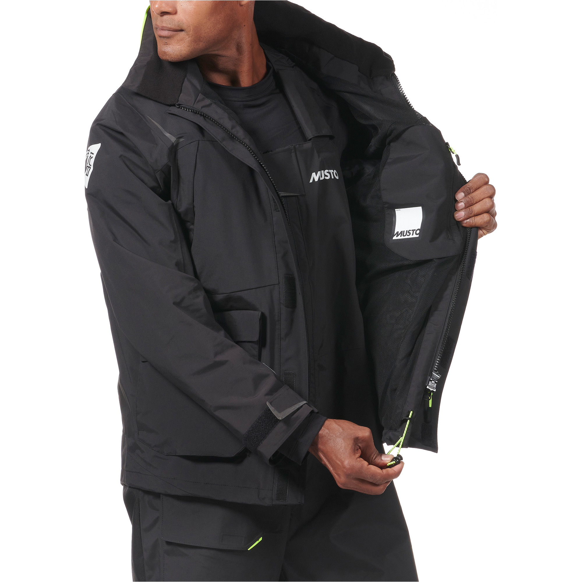 2025 Musto Mens BR1 Channel Sailing Jacket 82399 - Black - Sailing ...