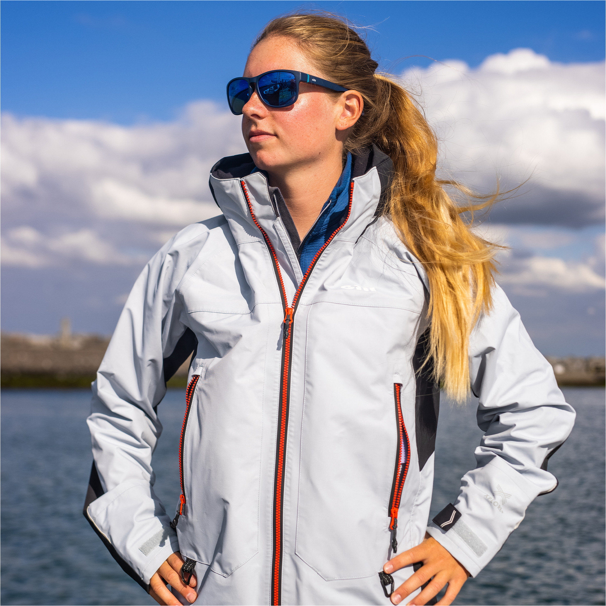 2025 Gill Unisex Verso Inshore Racing Jacket V101J - Light Grey ...