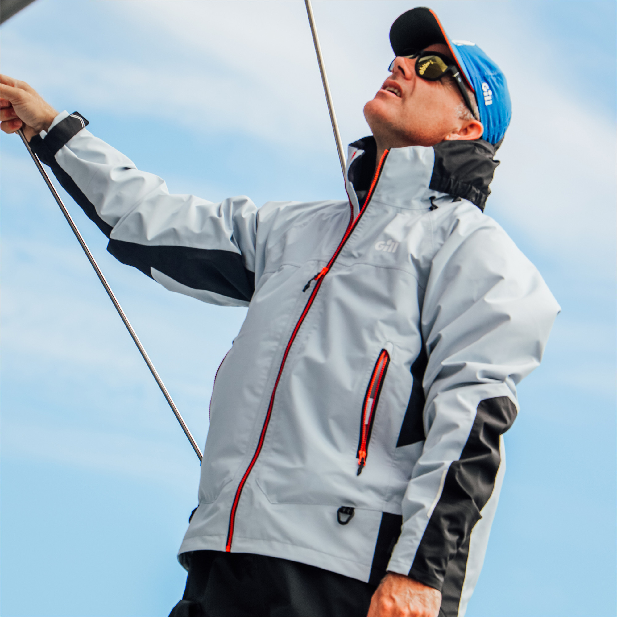 2025 Gill Unisex Verso Inshore Racing Jacket V101J - Light Grey ...
