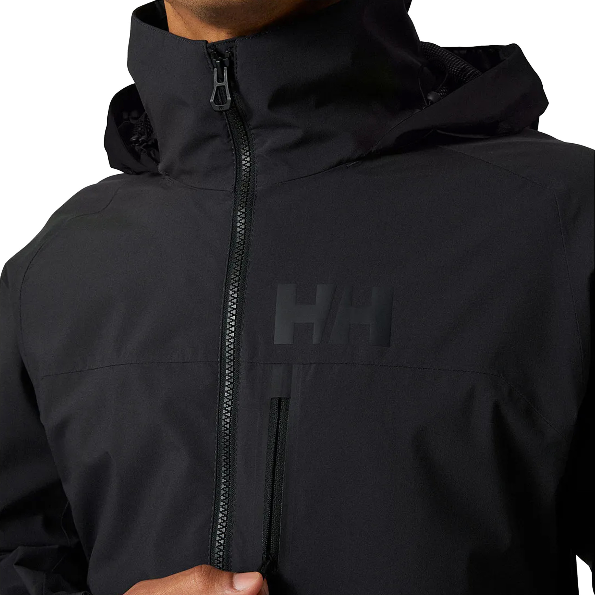 2024 Helly Hansen Mens HP Racing Hooded Sailing Jacket 34376 - Ebony ...