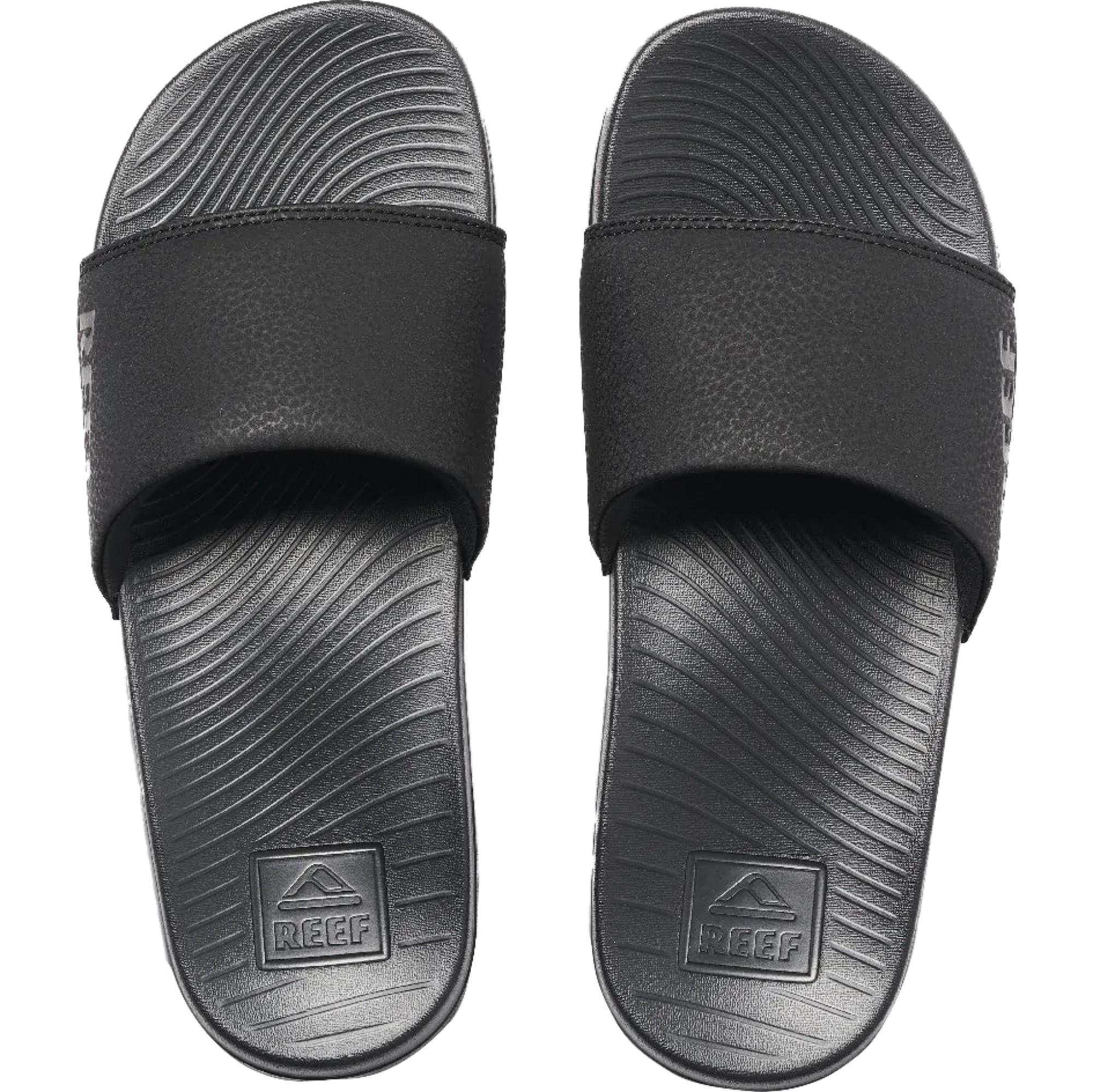 2024 Reef Womens One Slider Flip Flops CJ0174 - Black - Accessories ...