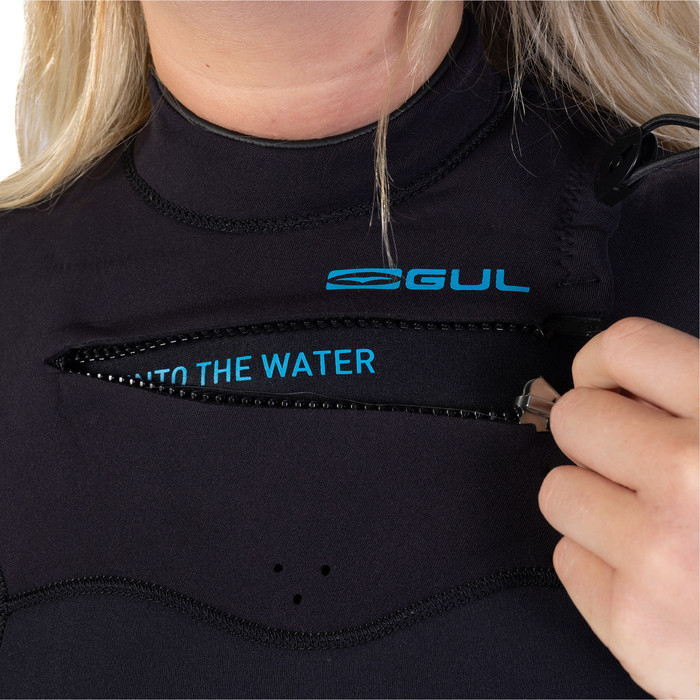 2025 Gul Womens Flexor Recore 3/2mm GBS Chest Zip Wetsuit FX1215/C2 ...