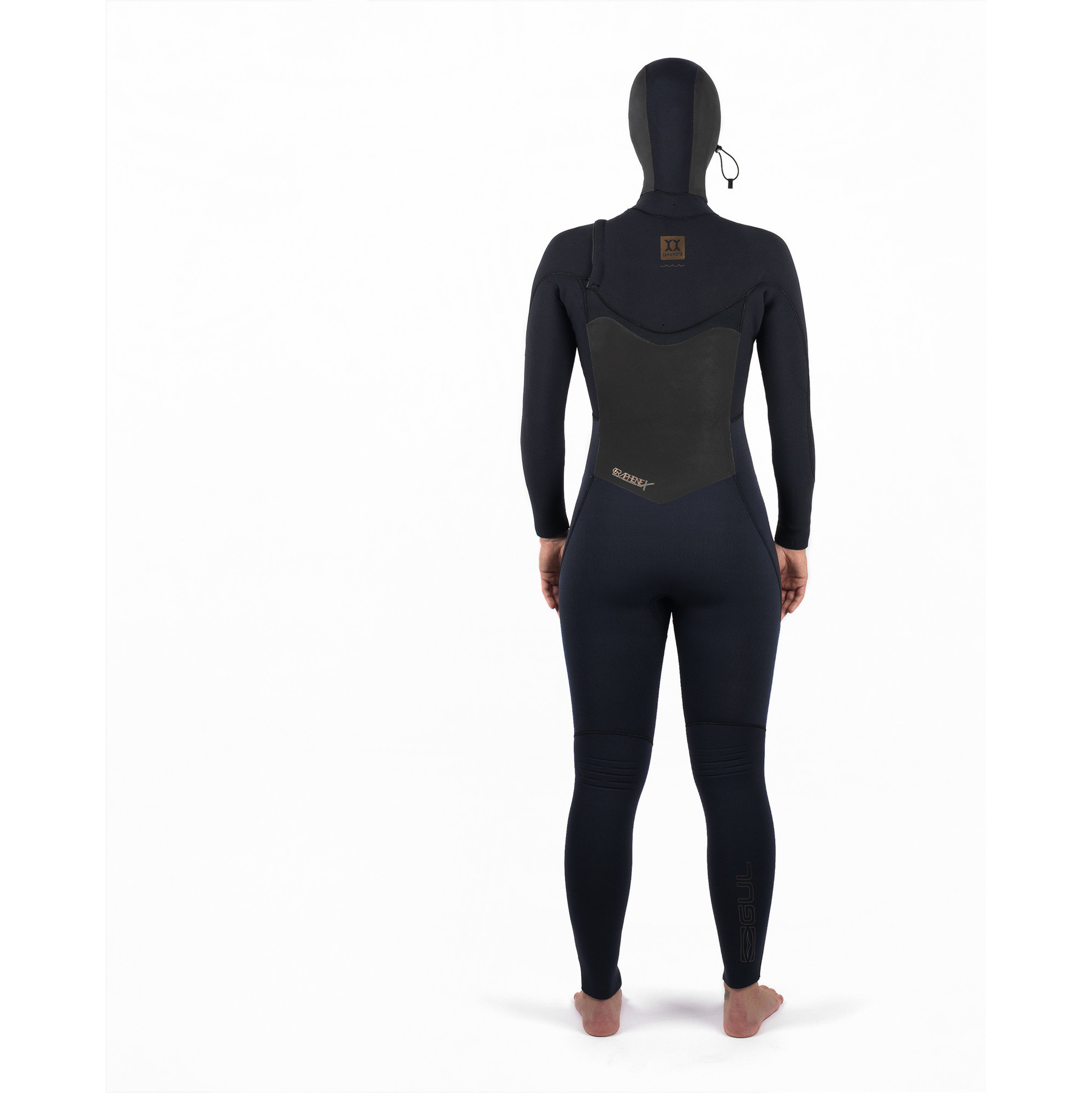 2024 Gul Womens Viper 6/5/4mm Chest Zip Hooded Wetsuit VR1226/C2 ...