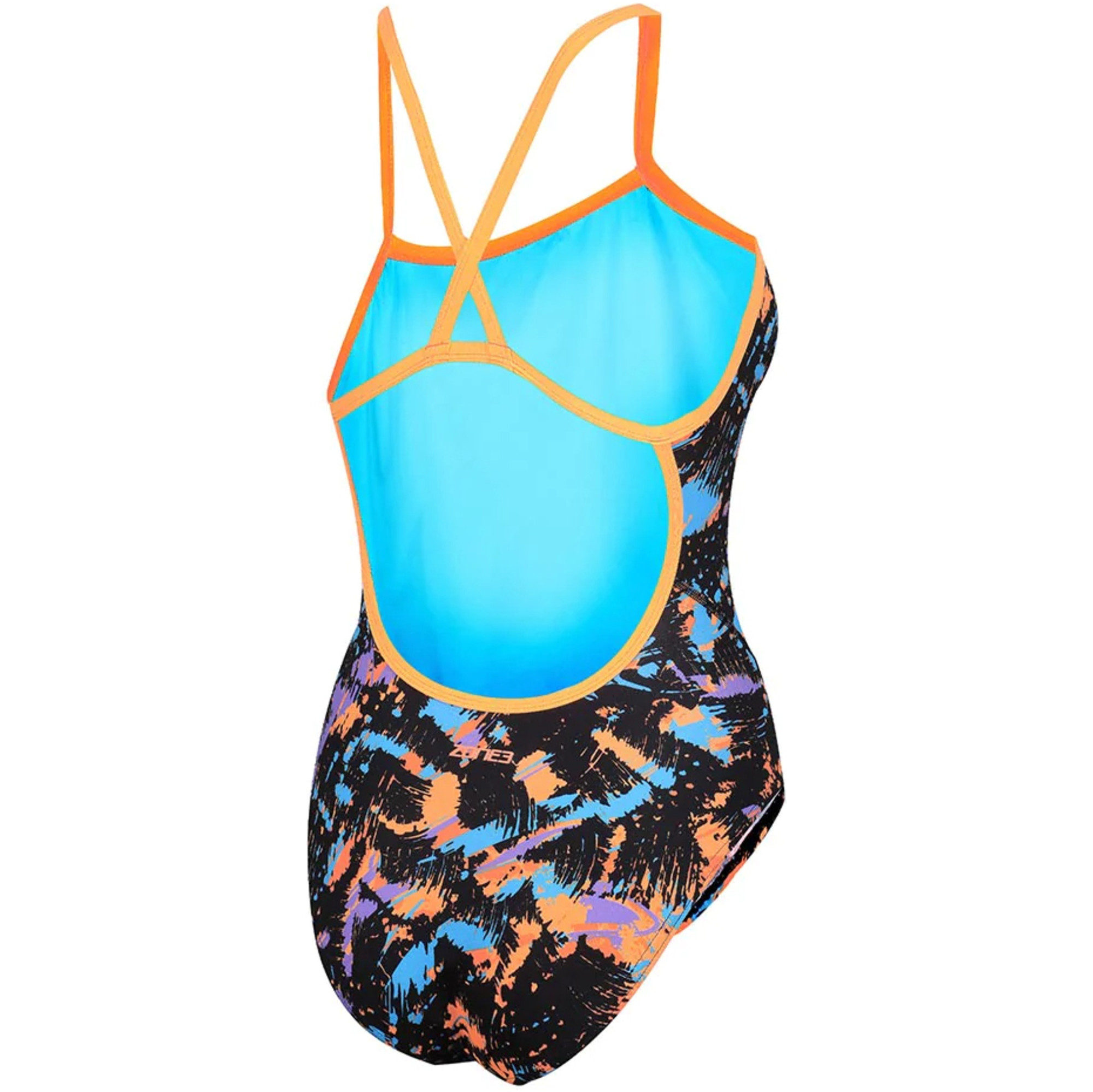 Zone3 Womens Aztec 3 0 Strap Back Swim Costume SW20WASB140 - Aztec ...