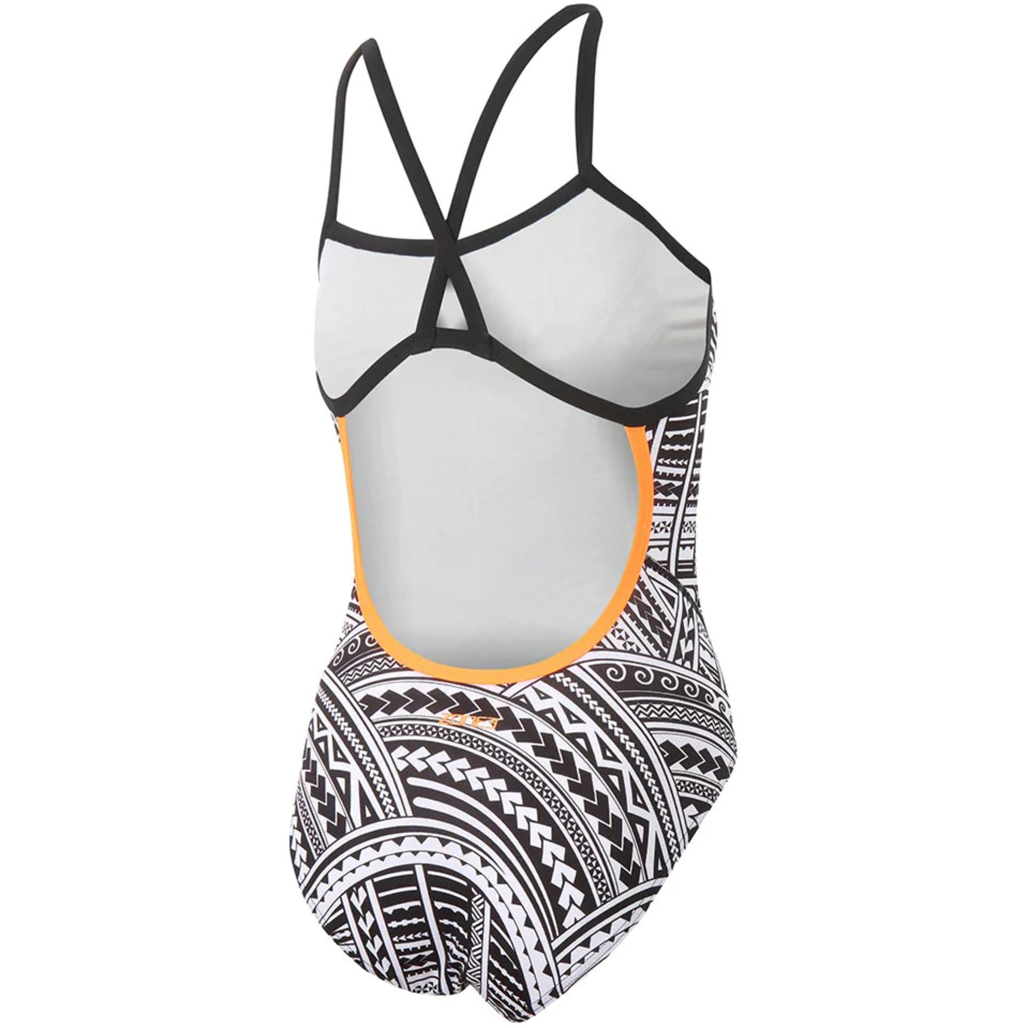 2025 Zone3 Womens Kona Speed Strap Back Swim Costume SW21WCSBKS101 ...