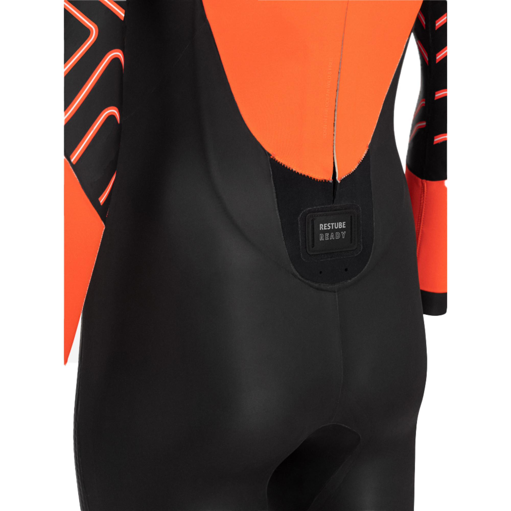 2025 Orca Mens Zeal Hi-Vis Back Zip Open Water Swim Wetsuit NN2Z ...