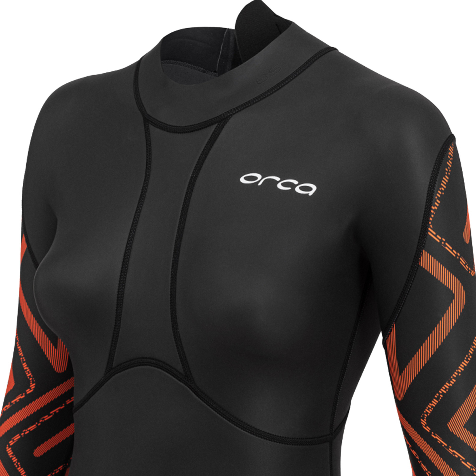 2025 Orca Womens Vitalis Breast Stroke Back Zip Open Water Swim Wetsuit ...