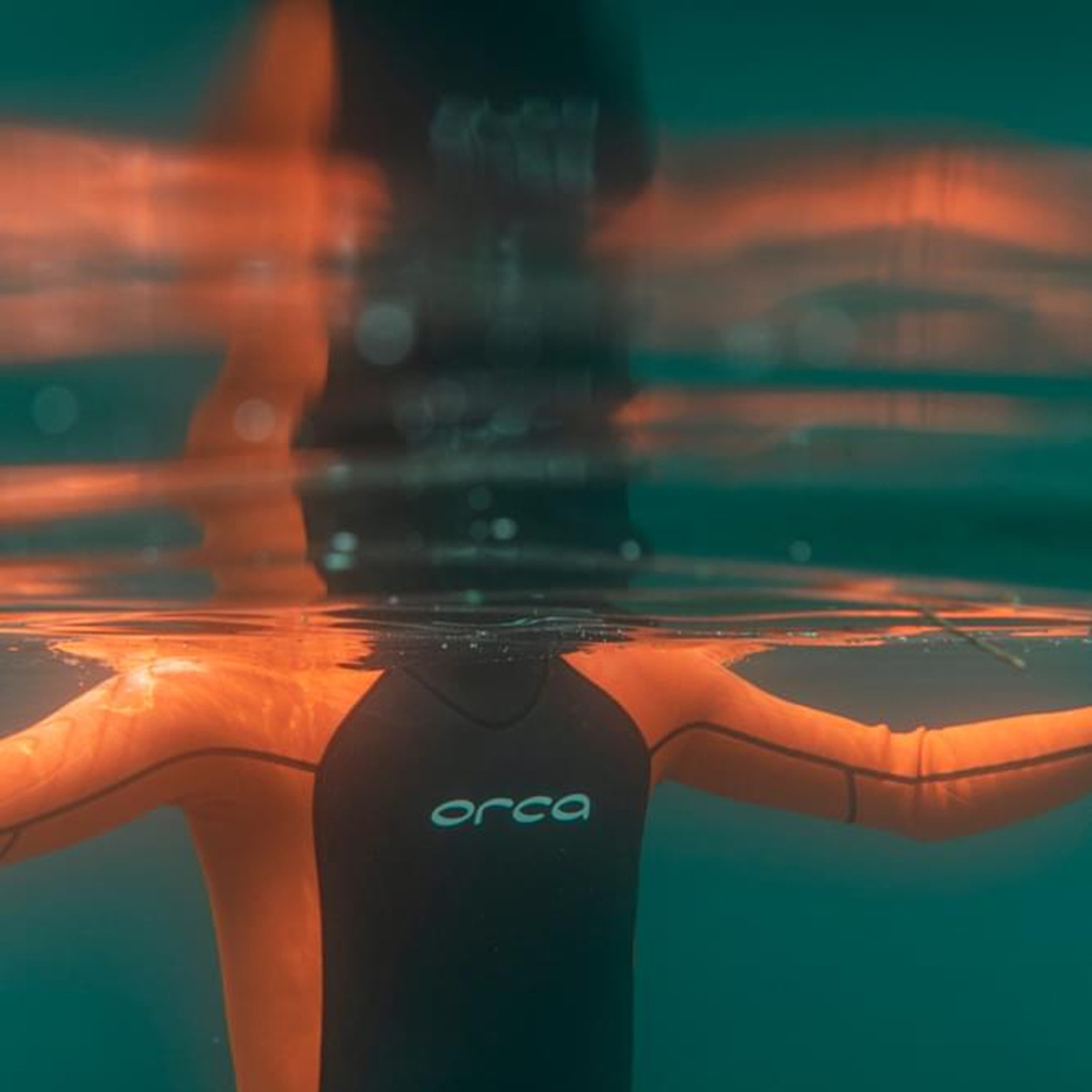 2025 Orca Mens Vitalis Hi-Vis Back Zip Open Water Swim Wetsuit NN27 ...