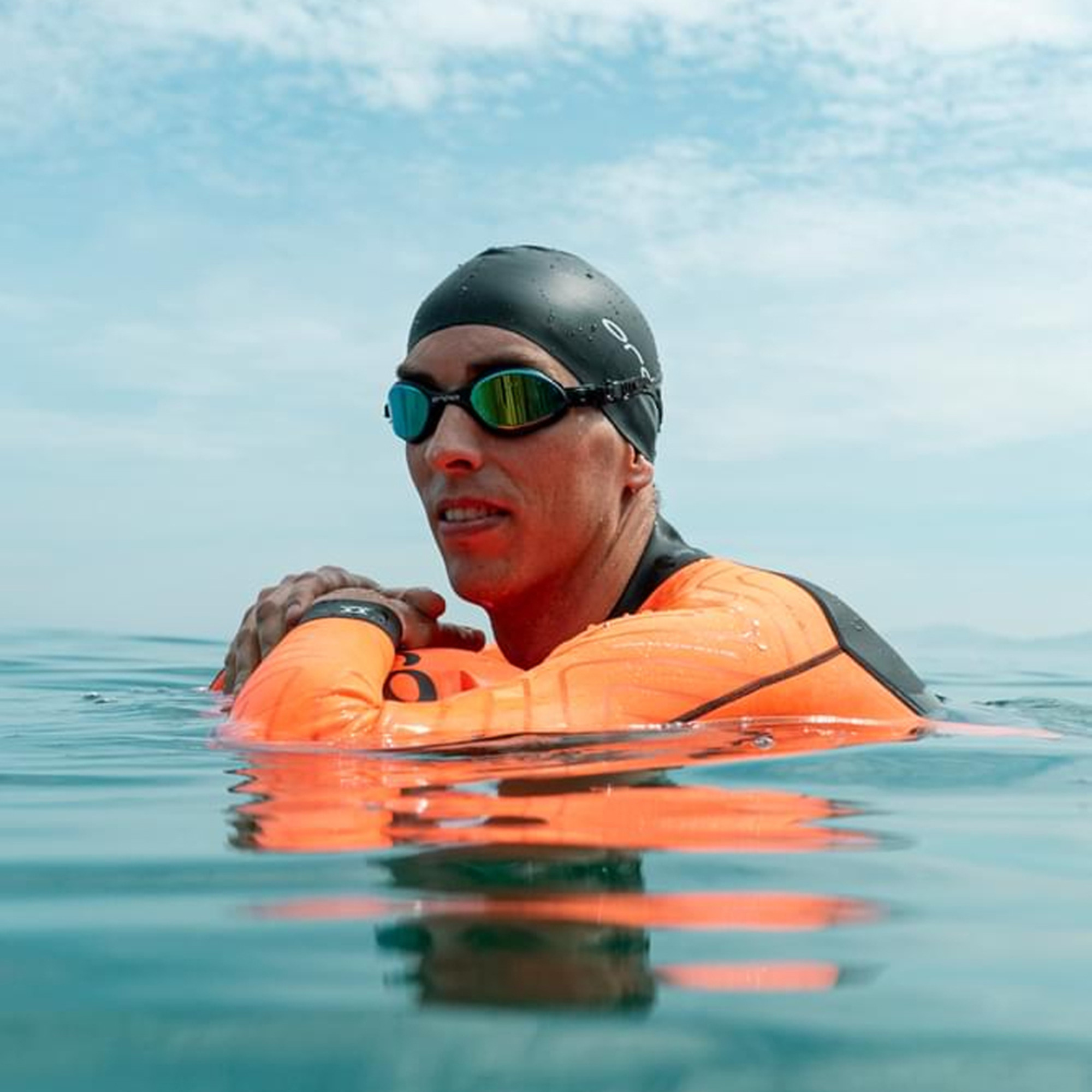 2025 Orca Mens Vitalis Hi-Vis Back Zip Open Water Swim Wetsuit NN27 ...