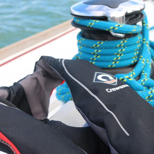 2024 Crewsaver Crewfit 180N ISO Single Manual 9720BRM - Black / Red ...