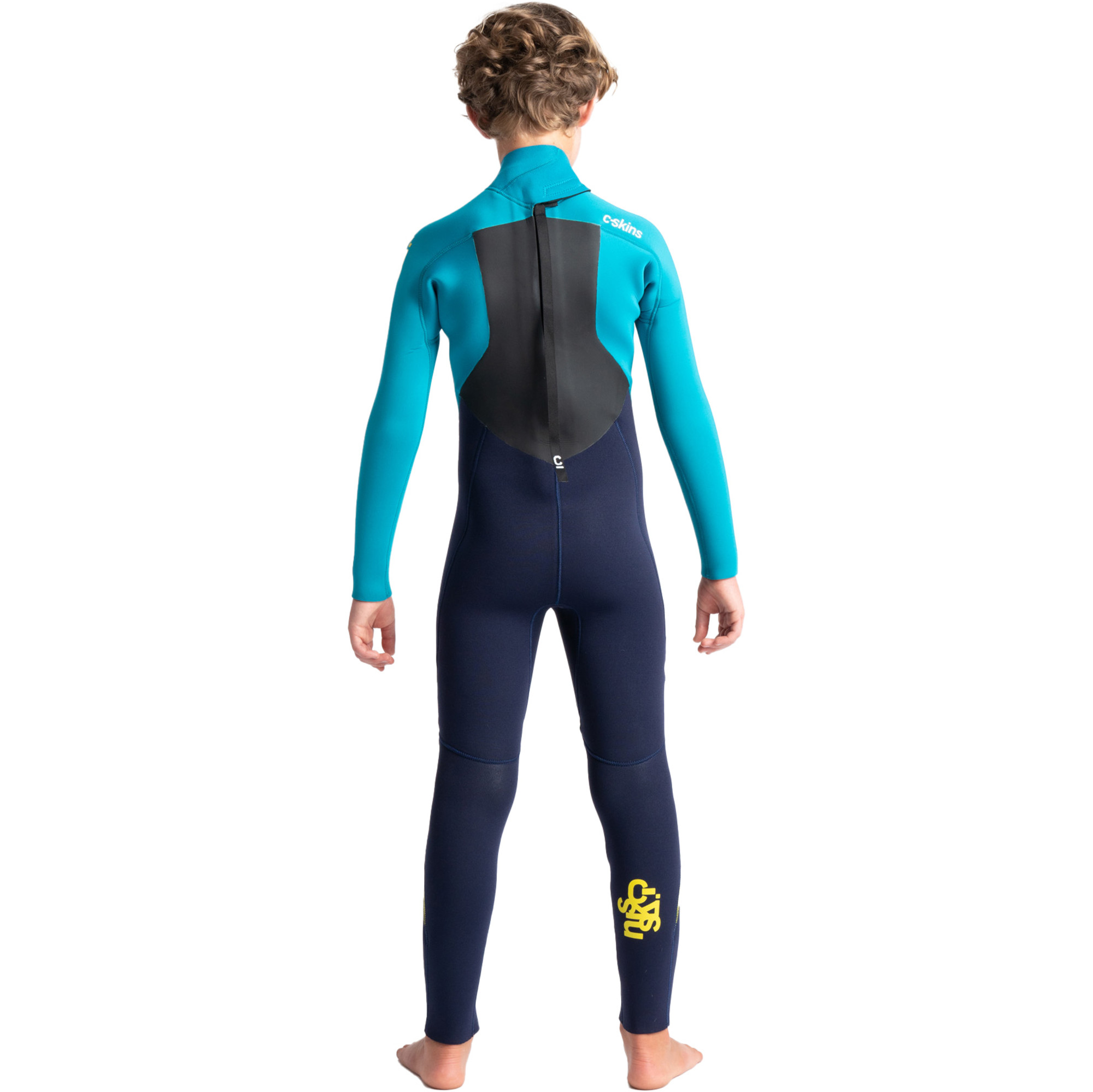 2025 C-Skins Junior Legend 5/4/3mm Back Zip Wetsuit C-LE54JBZ - Slate ...