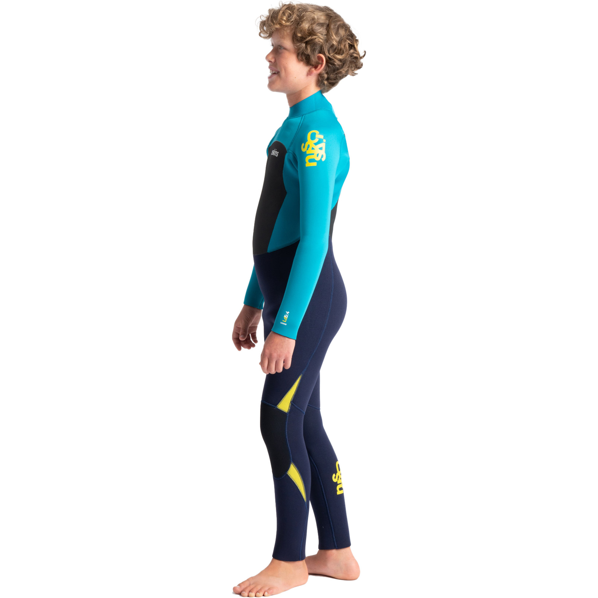 2025 C-Skins Junior Legend 5/4/3mm Back Zip Wetsuit C-LE54JBZ - Slate ...