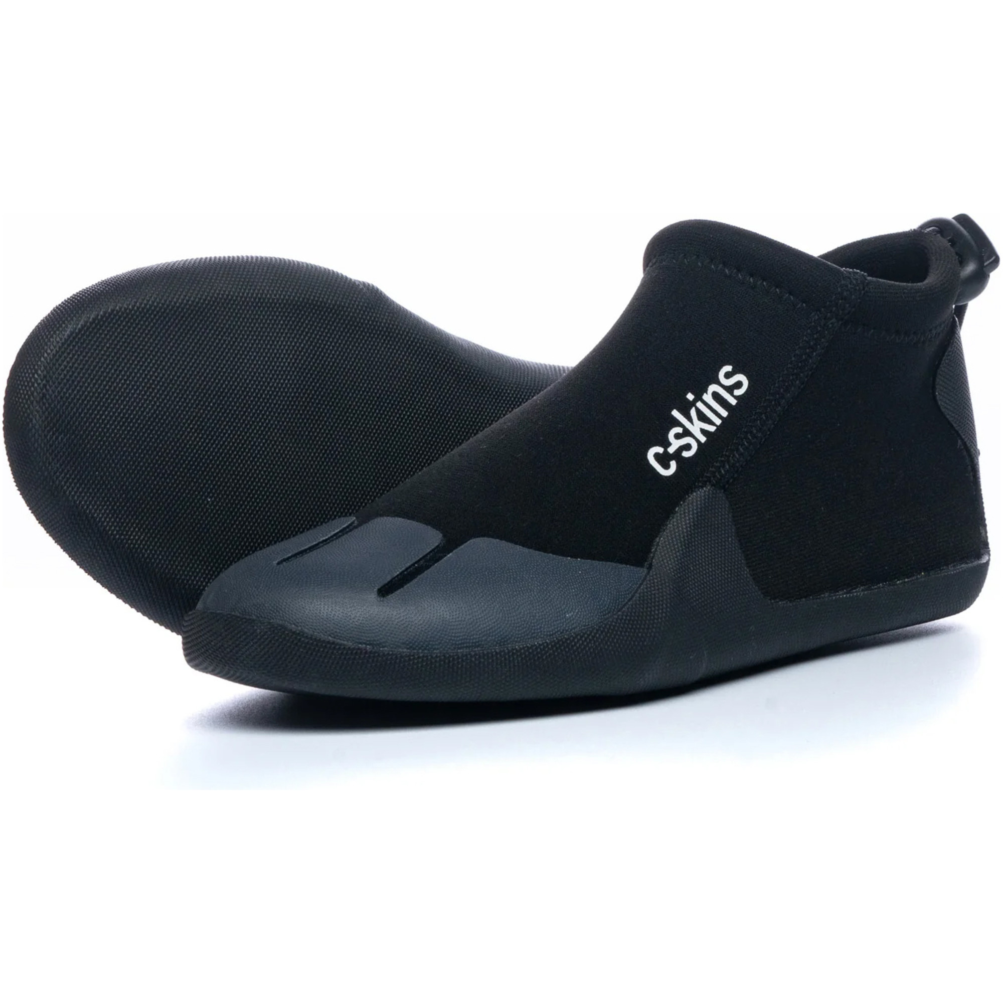 2025 C-Skins Junior Legend 3mm Round Toe Reef Boots C-RBLEJ - Black ...