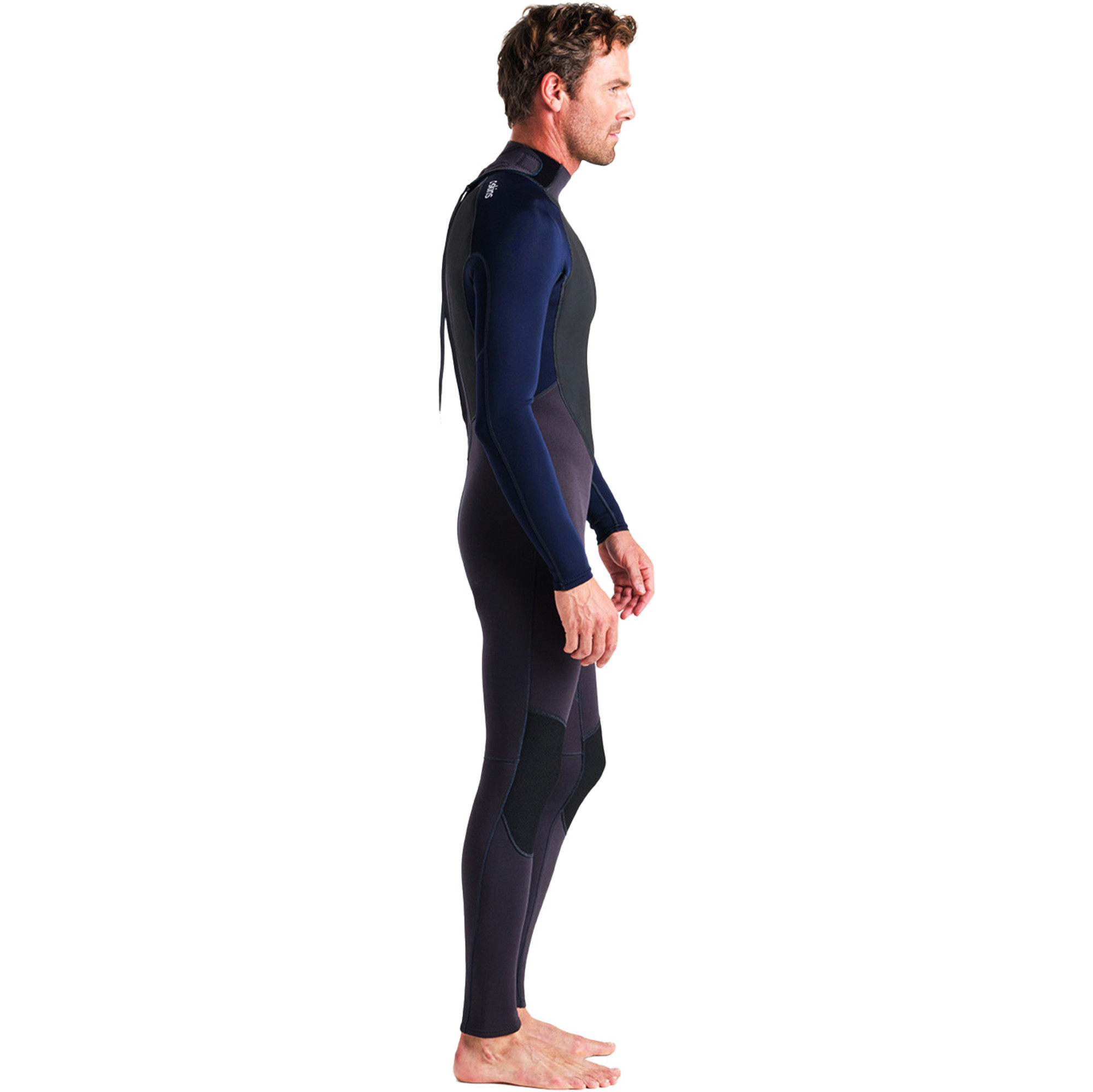 2025 C-Skins Mens Element 3/2mm Back Zip Wetsuit C-EL32STM - Anthracite ...