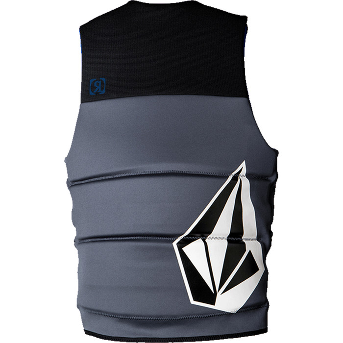 2023 Ronix Mens Volcom Yes CGA Impact Vest R23V-CGA-VOL - Charcoal ...