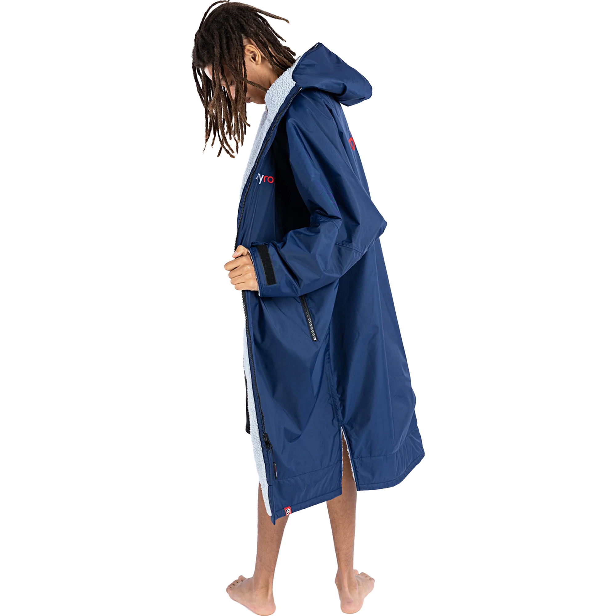 2025 Dryrobe Advance Long Sleeve Change Robe V3 DR104 - Navy Blue ...