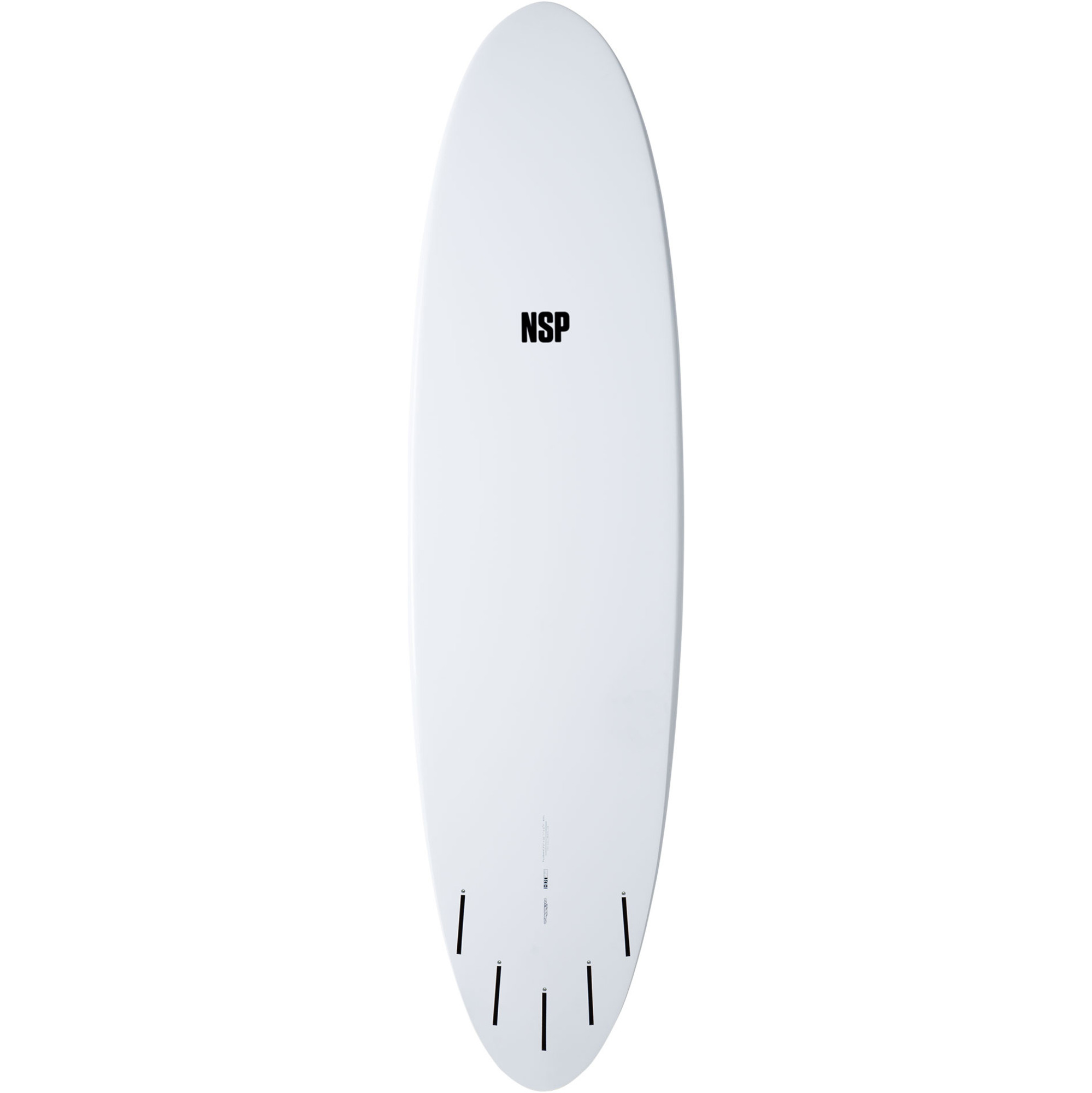 2025 NSP Elements HDT Fun Surfboard NEFN09 - White - Boardsports ...