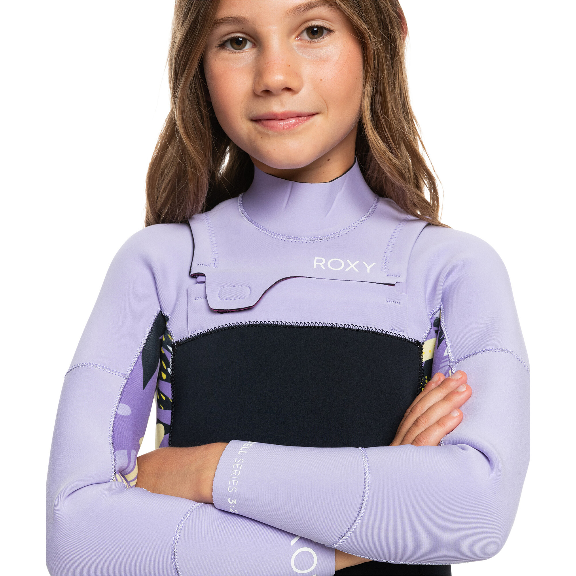 2024 Roxy Girls Swell Series 4/3mm GBS Chest Zip Wetsuit ERGW103058 ...