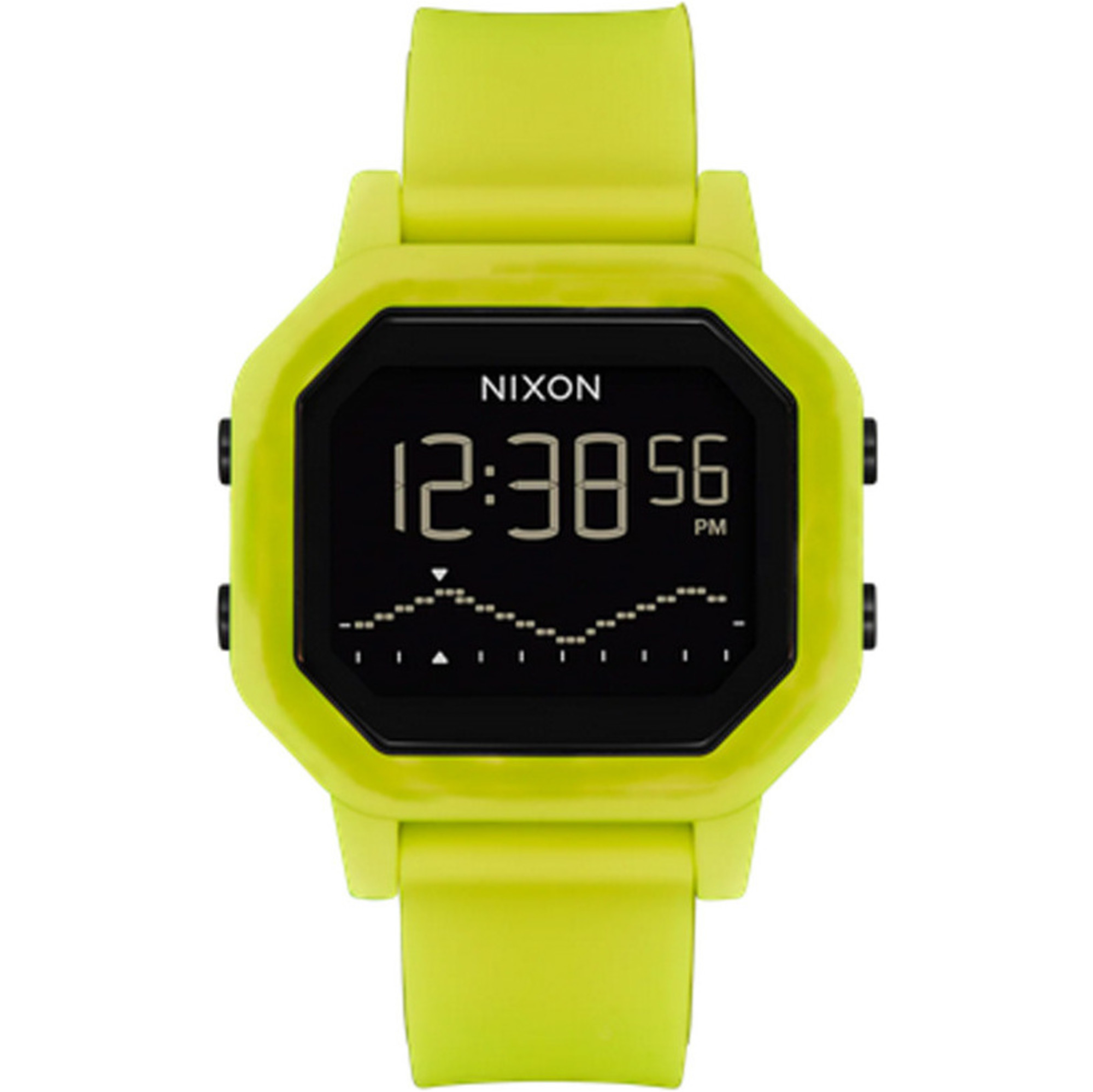 2024 Nixon Siren Surf Watch A1311 - Citron / Black - Accessories ...