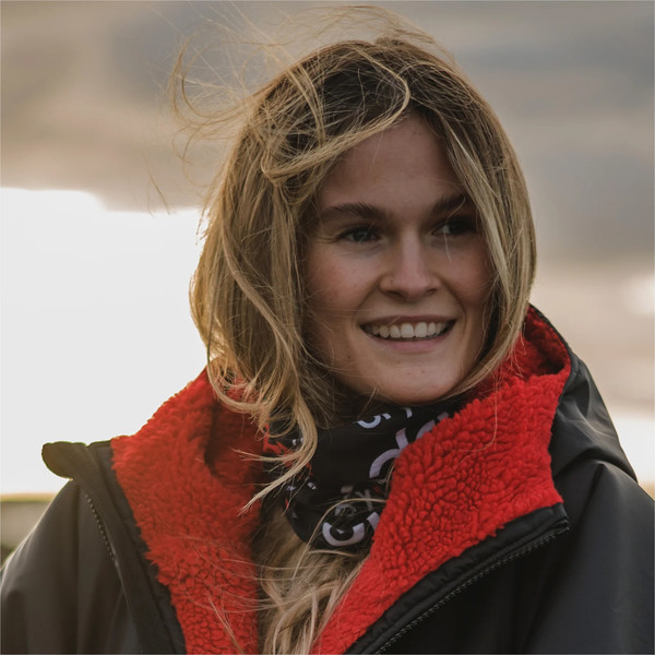 2023 Dryrobe Wrag Neck Tube RP NECK TUBE - Black / Red - Sailing ...