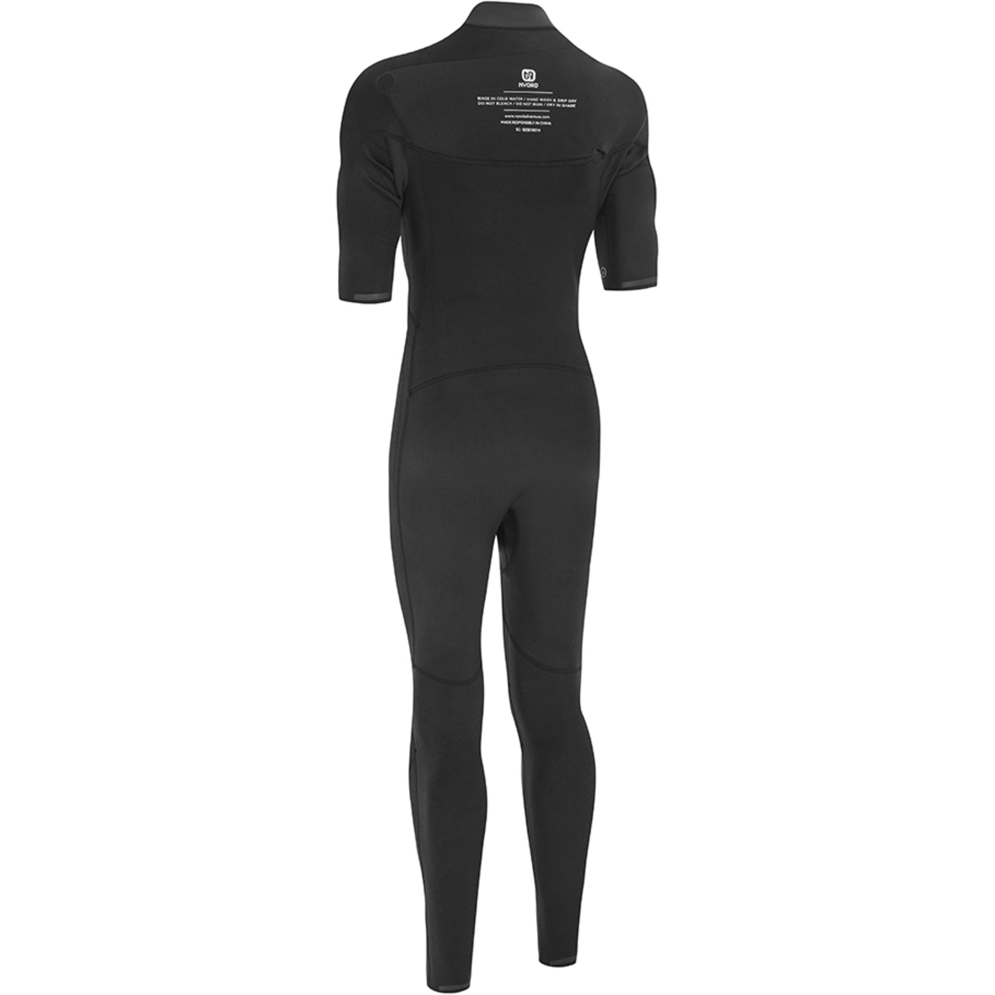 2025 Nyord Mens Tempus 2/2mm Short Sleeve Chest Zip Wetsuit N04BA00010 ...