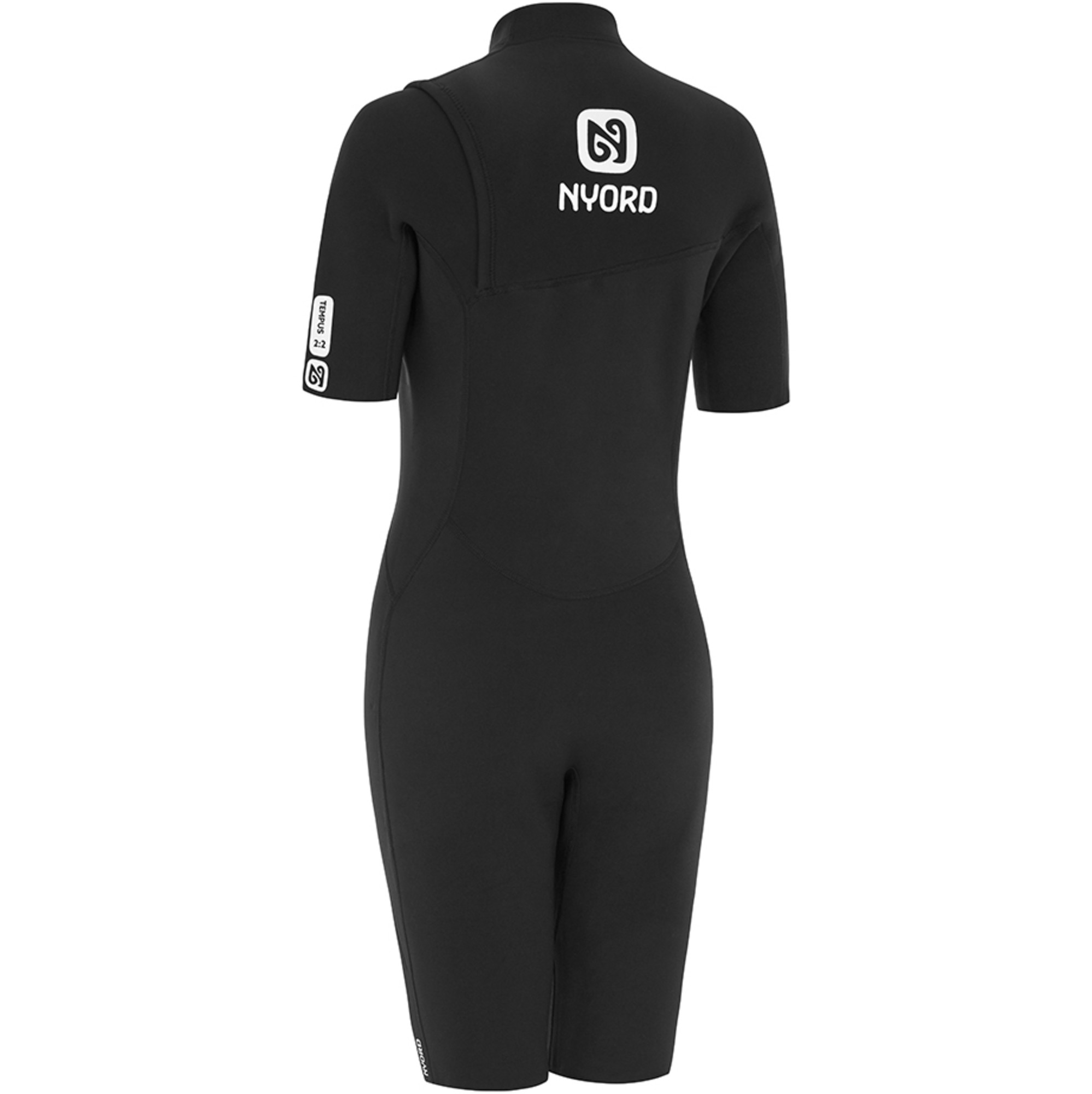 2025 Nyord Womens Tempus 2/2mm Chest Zip Shorty Wetsuit N04BA00014 ...