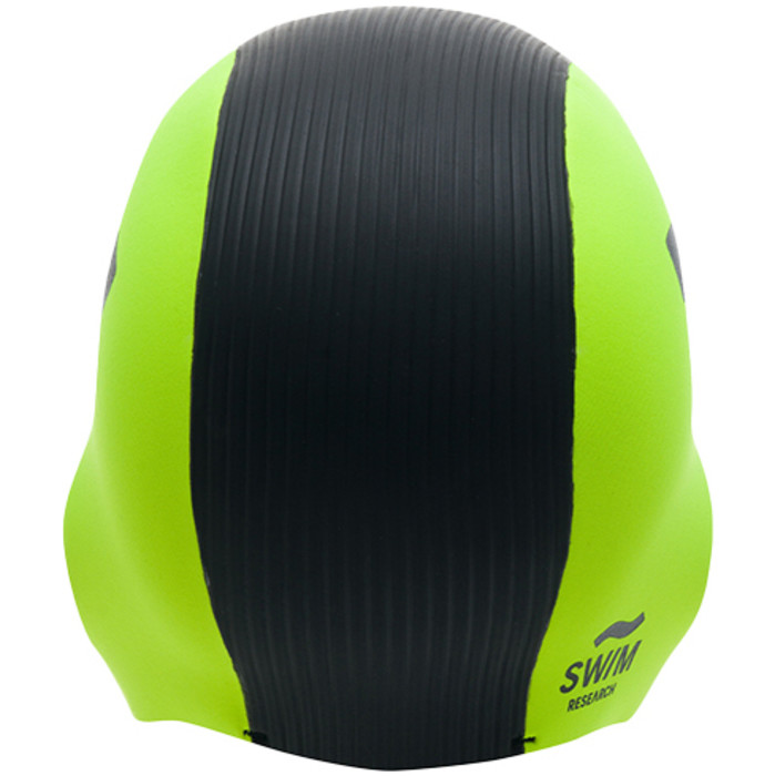 2023 Swim Research Freedom 3mm Swim Cap C-HOSR - Black / Flo Yellow ...