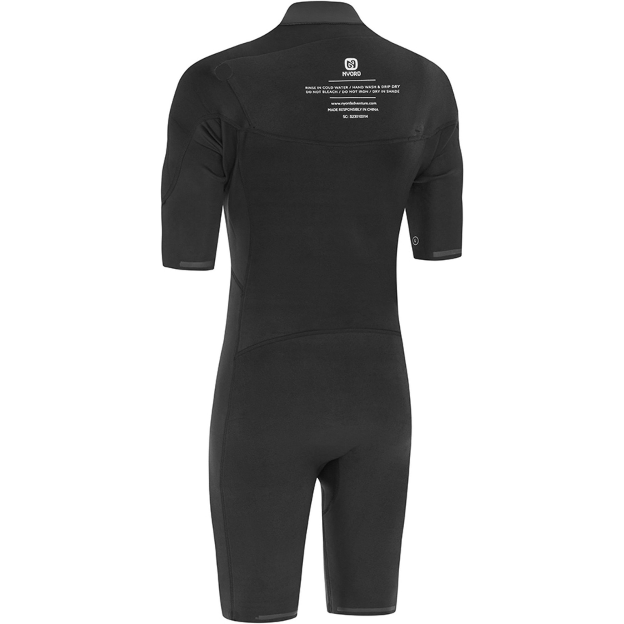 2025 Nyord Mens Tempus 2/2mm Chest Zip Shorty Wetsuit & 20L Dry Bag ...