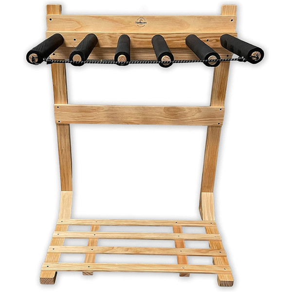 2025 Northcore Surfboard Floor Stand NC12345 - Wood - Boardsports ...