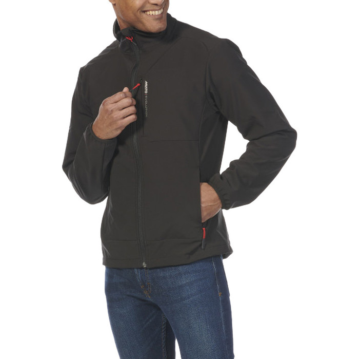 2023 Musto Mens Evolution Softshell Zip Jacket 82340 - Black - Sailing ...