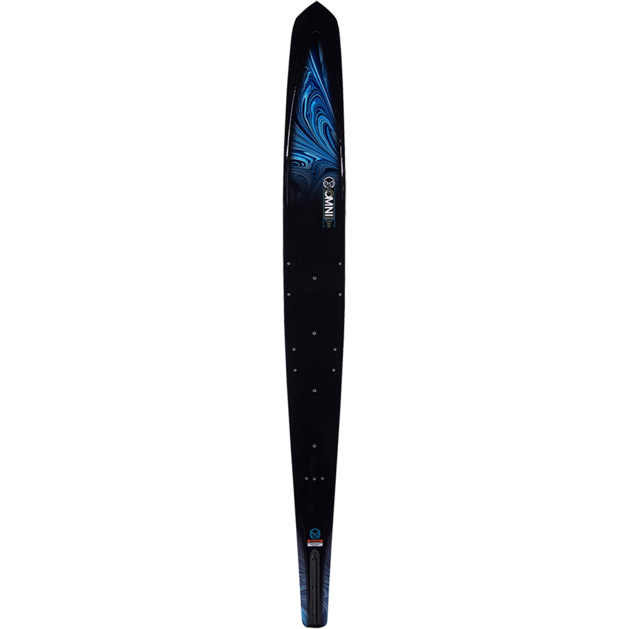 2024 HO Sports Omni All-Over Waterski H23OM - Black / Blue ...