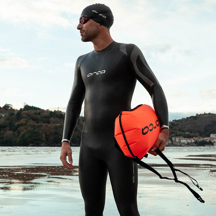 2025 Orca Mens Zeal Perform Open Water Swim Back Zip Wetsuit NN2F0501 ...