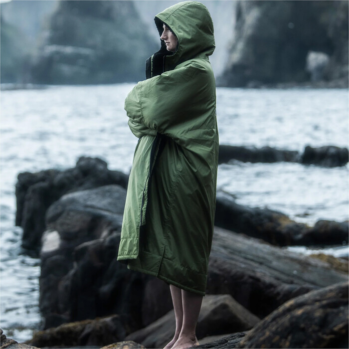 2025 Dryrobe Advance Long Sleeve Changing Robe V3 DALSV3 - Dark Green ...