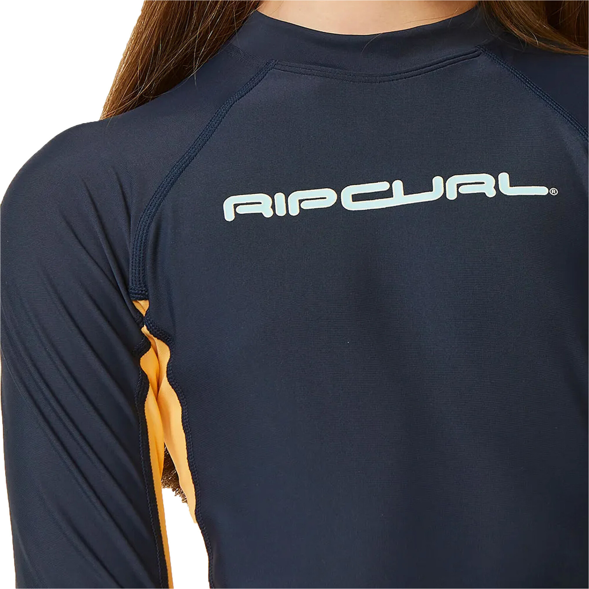 2024 Rip Curl Girls Block Party Boyleg UV Surfsuit 12PGRV - Navy ...