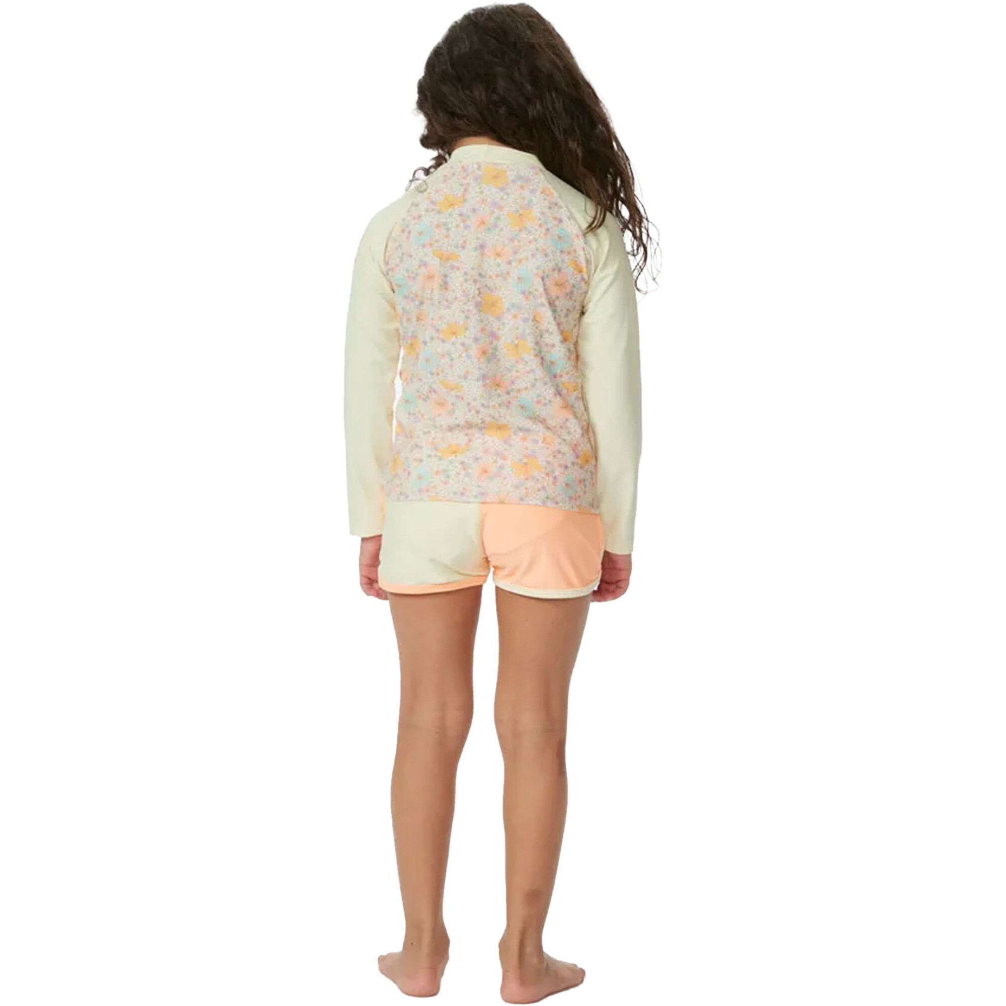 Rip Curl Girls Crystal Long Sleeve Rash Vest 013JRV - Multi - Wetsuits ...